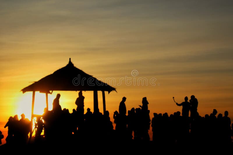 Sunrise Sikunir Dieng stock image. Image of java, sunrise - 70105181