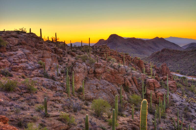 Fifth Wheel Camping Trailer on Desert Campground Stock Image - Image of ...