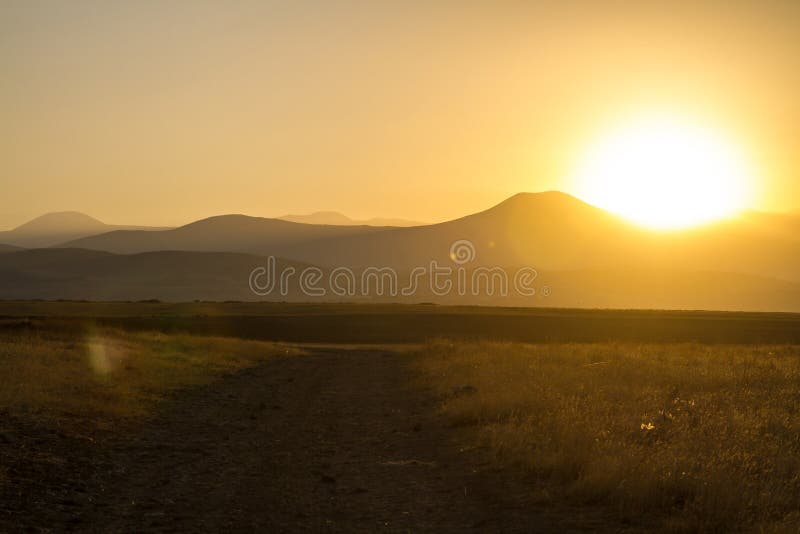 Sunrise stock photo. Image of path, park, healthy, outdoor - 186767260
