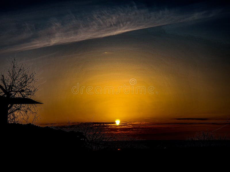 Sunrise stock image. Image of sunrise, daylight, cycle - 176243127