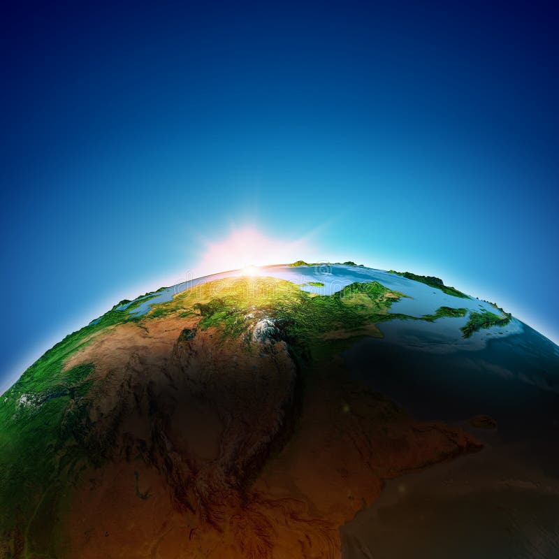 Sunrise or sunset stock photo. Image of green, beautiful - 32885168