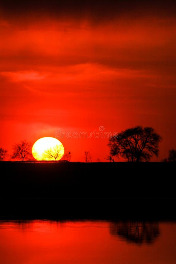 Sunrise and Sunset, Beautiful Clouds. Stock Image - Image of color ...