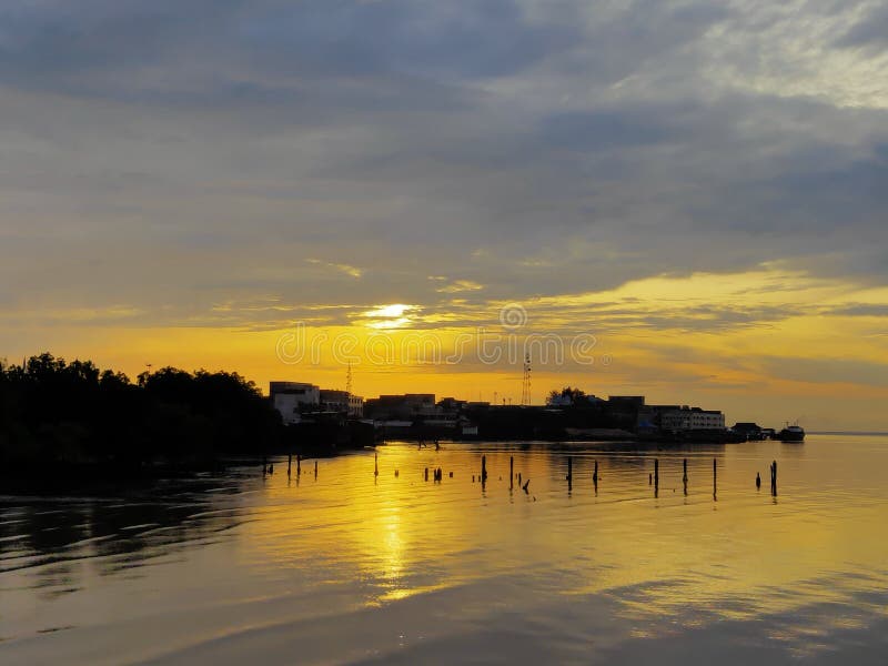 The Sunrise is Very Beautiful and Calming. Good Morning All Stock Photo ...