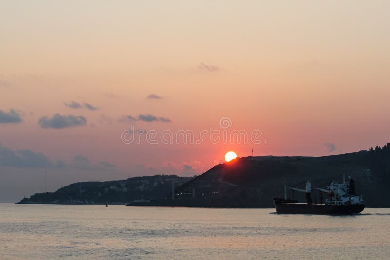 Sunrise view stock image. Image of nature, bosfor, sunsets - 46213675