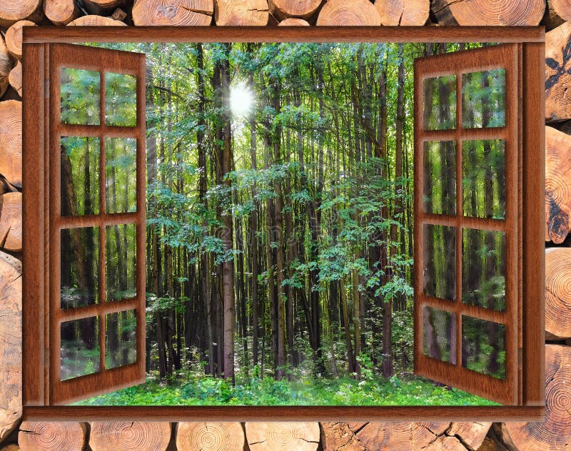 Sunrise View from the Window Stock Image - Image of house, awake: 63992923