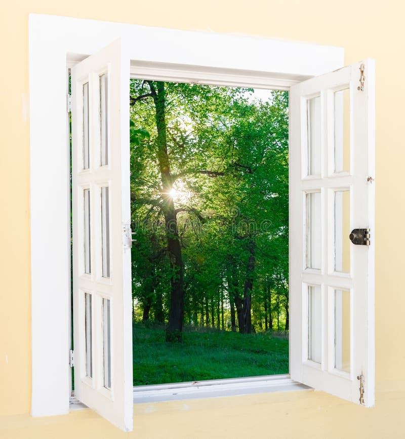 Sunrise View from the Window Stock Image - Image of house, awake: 63992923