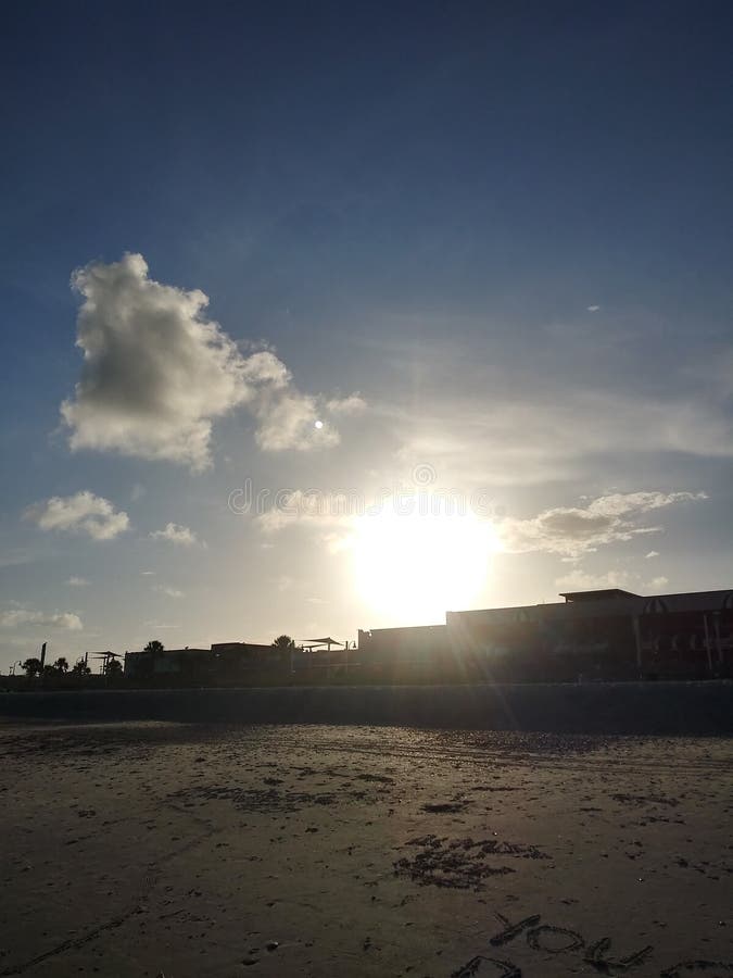 Sunrise and Watching the Sun Come Right Up Stock Image - Image of ...