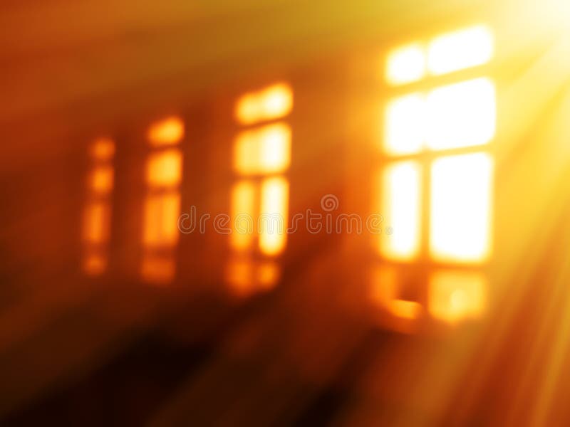 Sunrise Windows Light Leak Bokeh Background Stock Photo - Image of ...