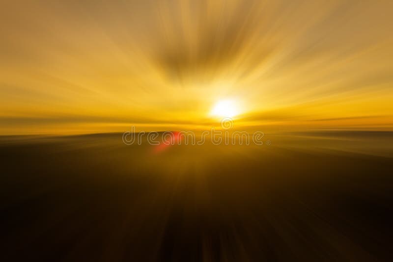 Sunrise zoom explosion stock photo. Image of dramatic - 49942560