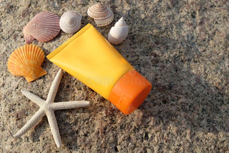 Sunscreen on the beach stock image. Image of beach, sunscreen - 98069889