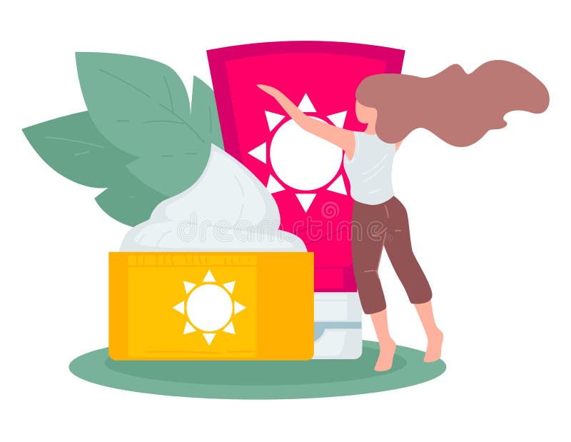 Sunburns Woman Stock Illustrations 19 Sunburns Woman Stock