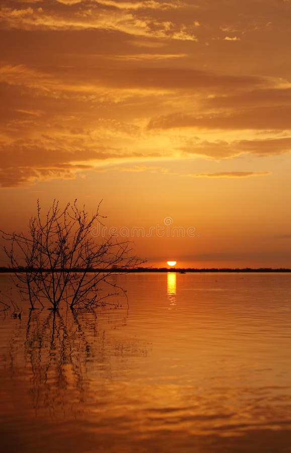Sunrise River View stock image. Image of hindu, travel - 4850457