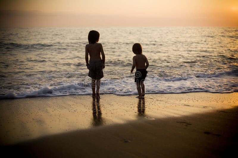 Sunset stock image. Image of vacations, seaside, warm - 20523255