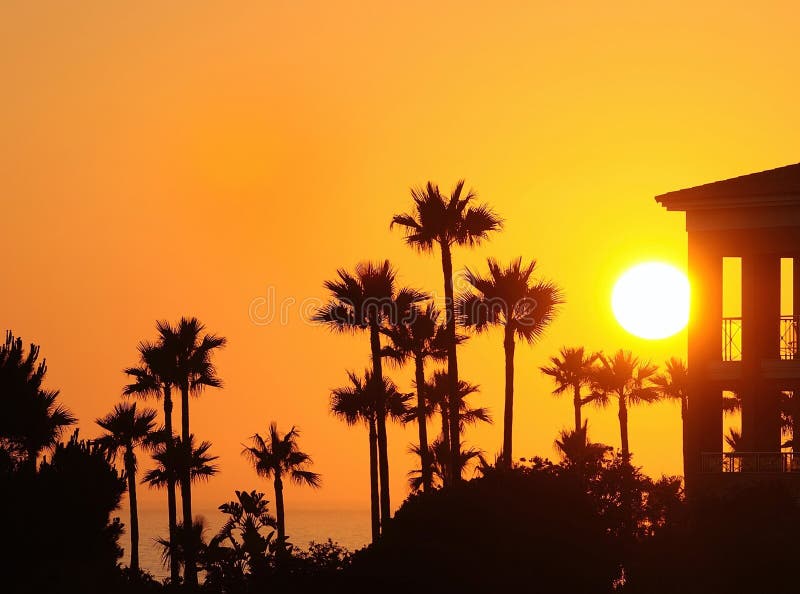 Mission Sunset stock photo. Image of silhouette, architecture - 1424414