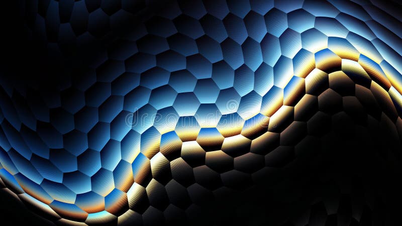 Sunset Abstract Shapes Blurs Colors Stock Illustration - Illustration ...