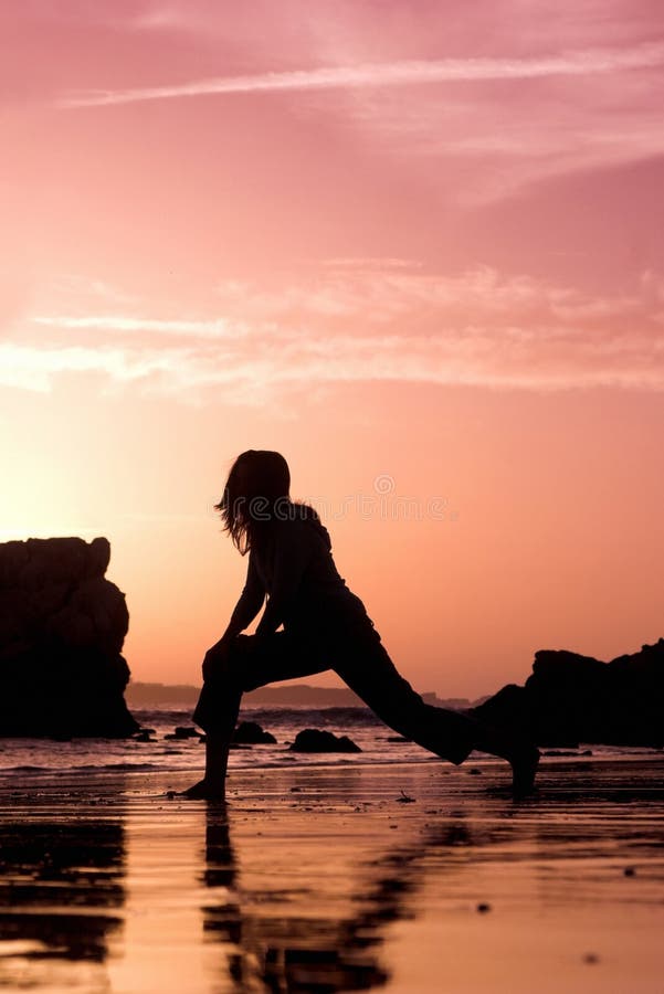 Sunset activities stock image. Image of enjoy, health - 2010507