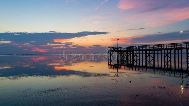 Sunset in alabama stock photo. Image of alabama, reflection - 45173214