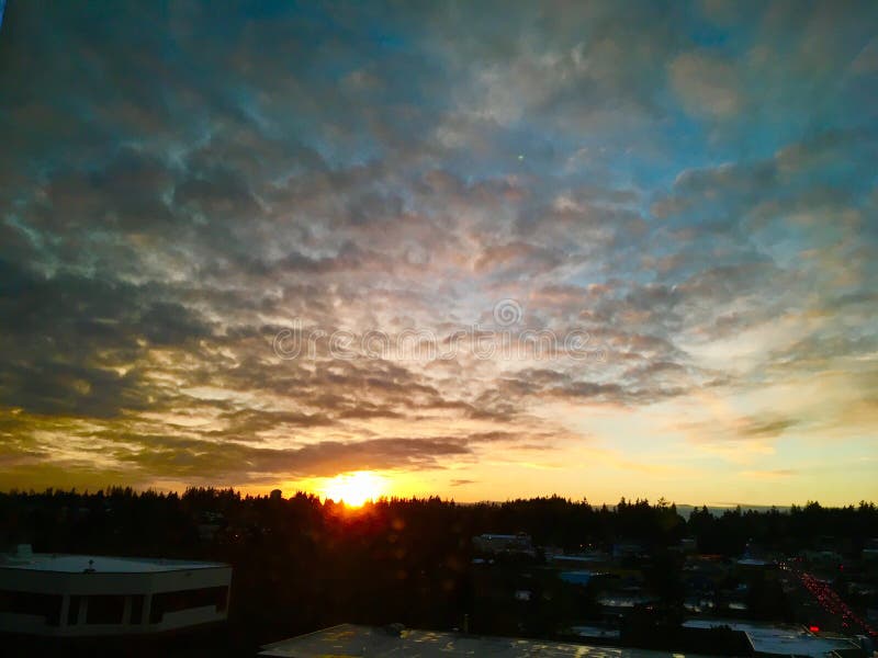 Sunset stock photo. Image of amazing, sunset, justsunset - 95700344