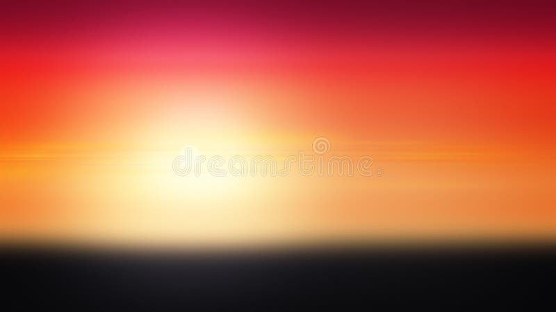 Sunset Background Illustration Gradient Abstract, Banner Colorful Stock ...