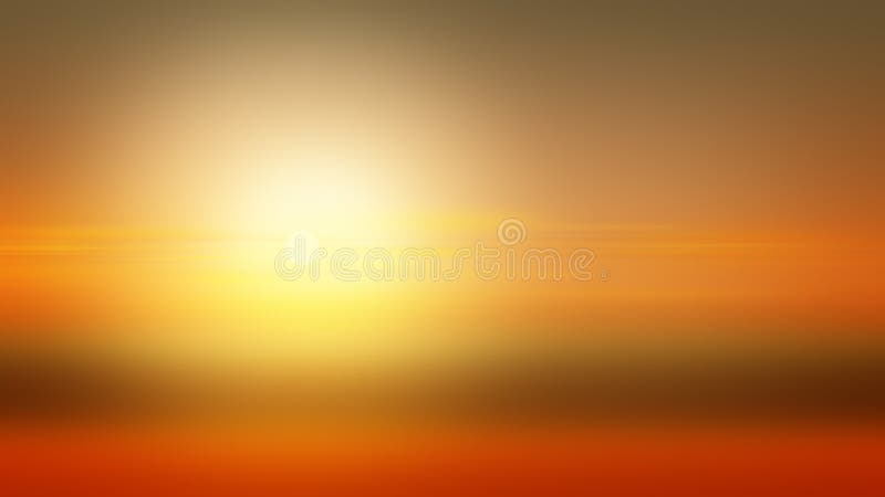 Sunset Background Illustration Gradient Abstract, Sun Template Stock ...