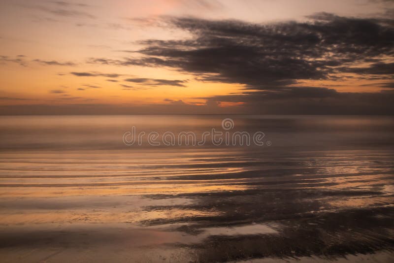 Sunset in Bali stock image. Image of horizon, beach - 171447883
