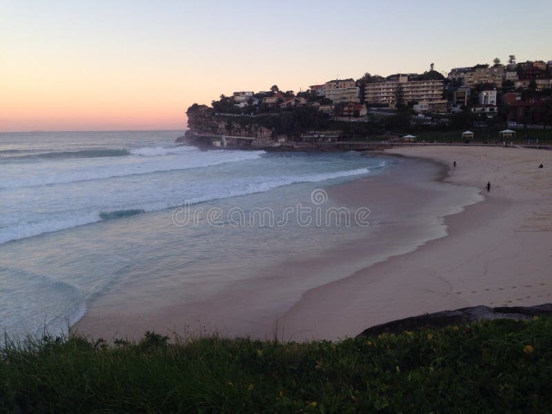 Sunset bay stock photo. Image of promontory, evening - 43074754
