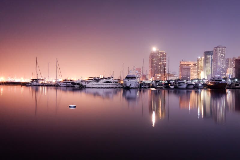 Sunset by the bay stock image. Image of landscapes, sunset - 98802831