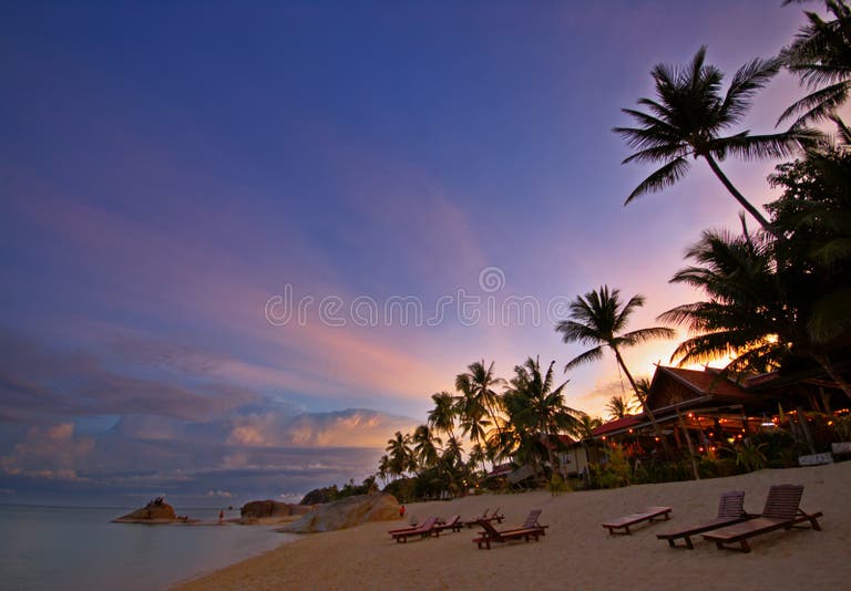 4,436 Sunset Beach Sunbed Stock Photos - Free & Royalty-Free Stock ...