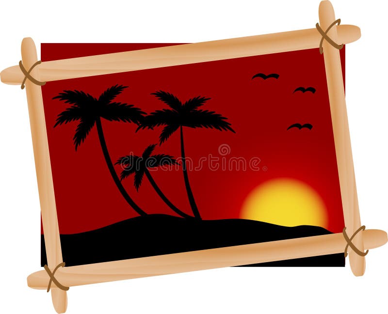 Beach Sunset Banner Stock Illustrations – 13,130 Beach Sunset Banner ...