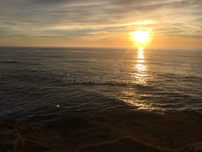 Sunset beach Cali stock image. Image of sunrise, shore - 56201955