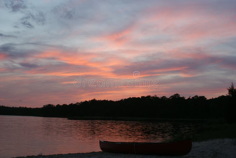 Sunset on the beach stock image. Image of beach, sunset - 81434029