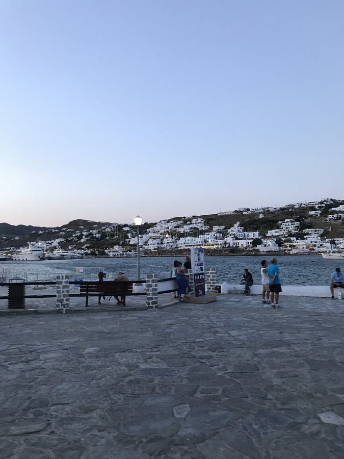 Mykonos editorial stock image. Image of beach, mykonos - 117698729