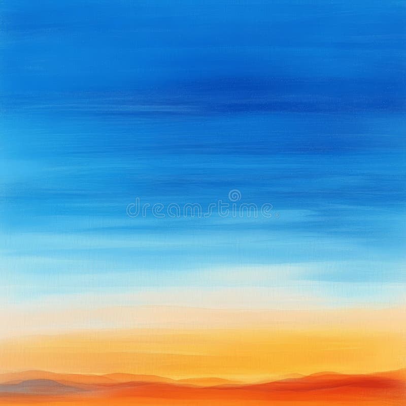 Sunset on the Beach. Seascape. Vector Illustration Stock Illustration ...