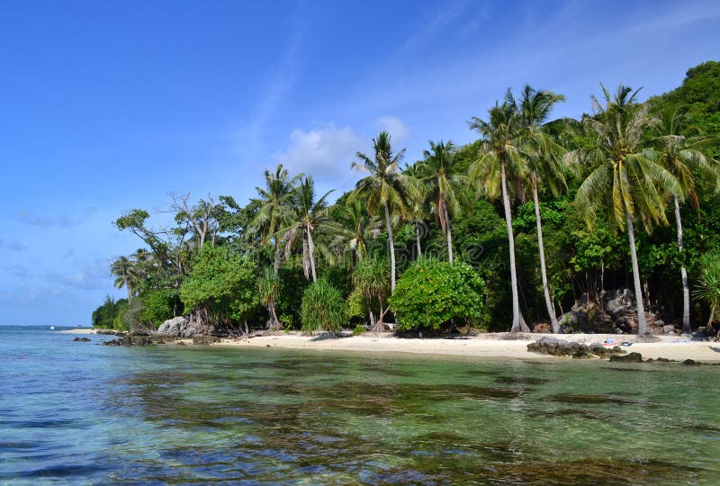 Karimunjawa Beach stock image. Image of karimunjawa, sand - 22389137