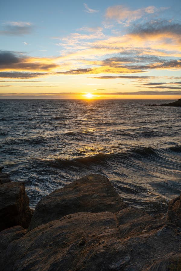 Sunset at the beach stock image. Image of beauty, copy - 280158049