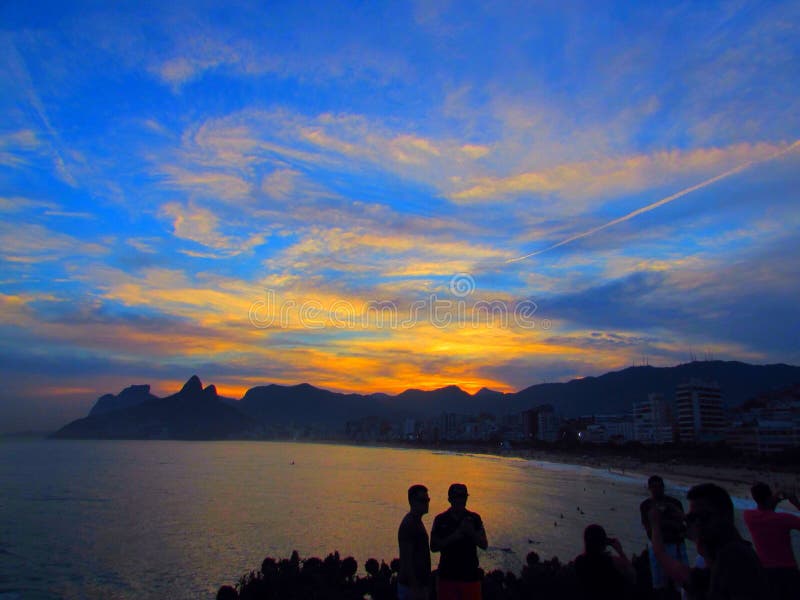 Sunset editorial photography. Image of mountains, beautiful - 44313927