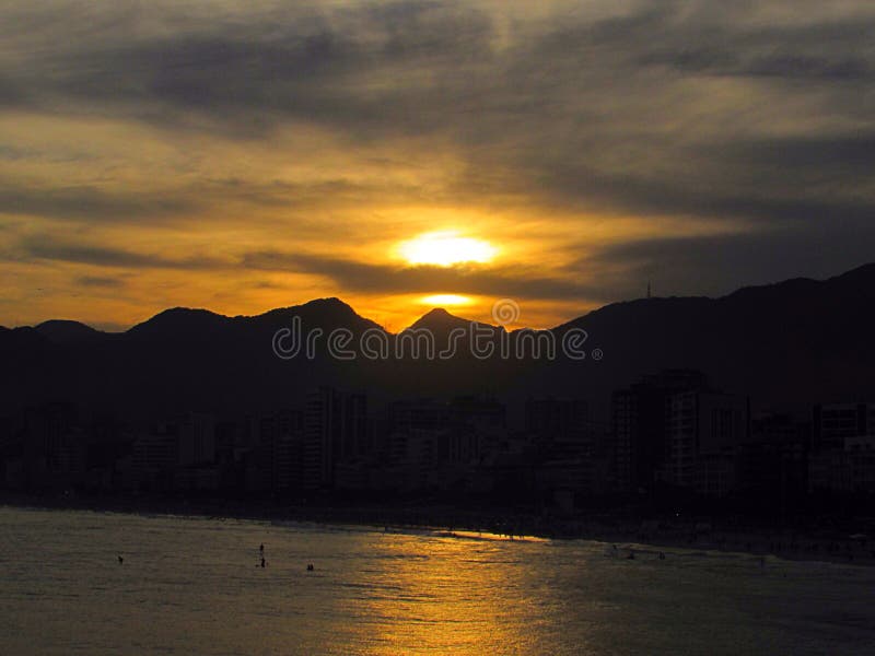 Sunset stock photo. Image of dusk, beautiful, lake, travel - 44314322