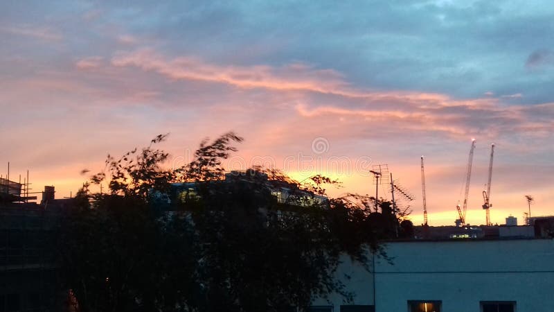 Sunset stock photo. Image of beautiful, cloud, phenomenon - 92846540