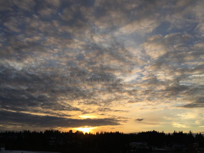 Sunset stock image. Image of nice, view, sunset, beautiful - 95700257