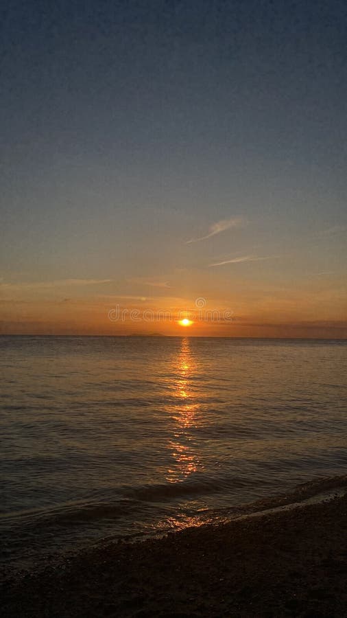 Sunset stock image. Image of created, sees, sunset, smile - 268417207