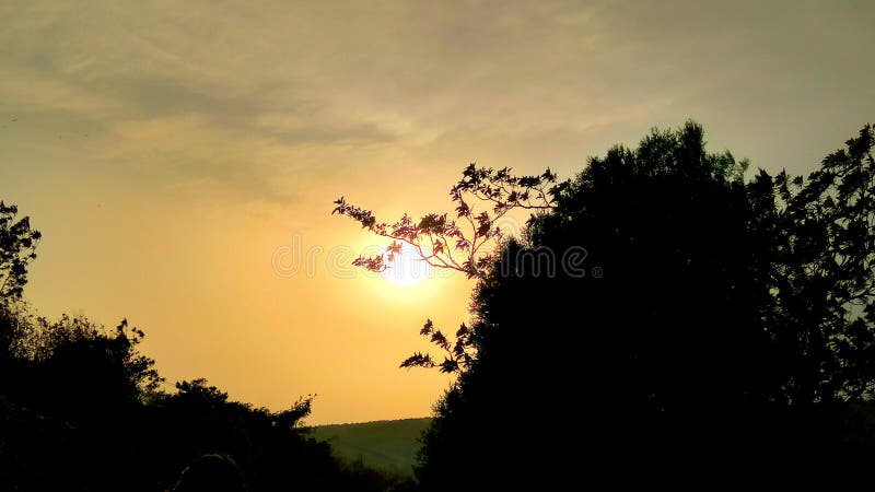 Sunset beauty stock image. Image of time, beauty, sunset - 91546565