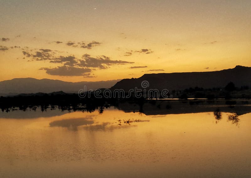 Sunset in Bolan Balochistan Pakistan Stock Image - Image of mountain ...