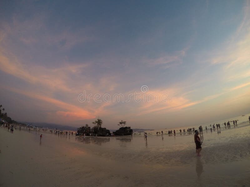 Sunset editorial stock image. Image of sunset, beach - 92338294