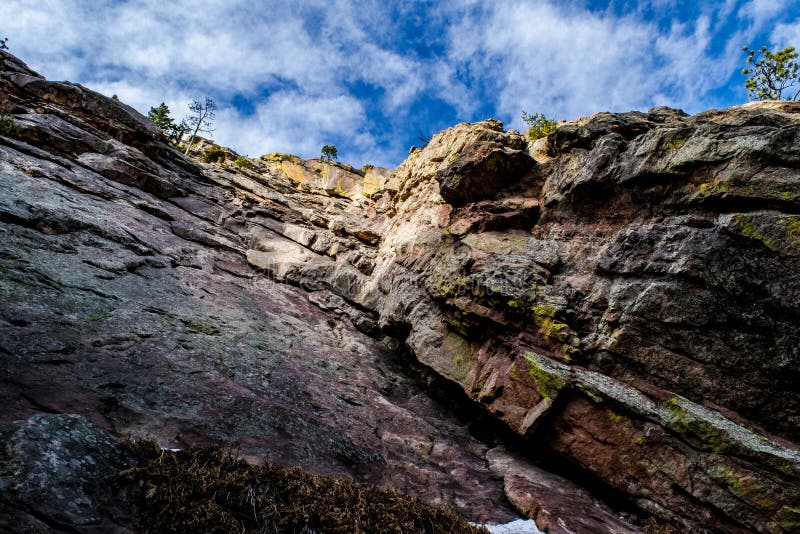 Sunset in Boulder, Colorado Stock Photo - Image of forest, colorful ...