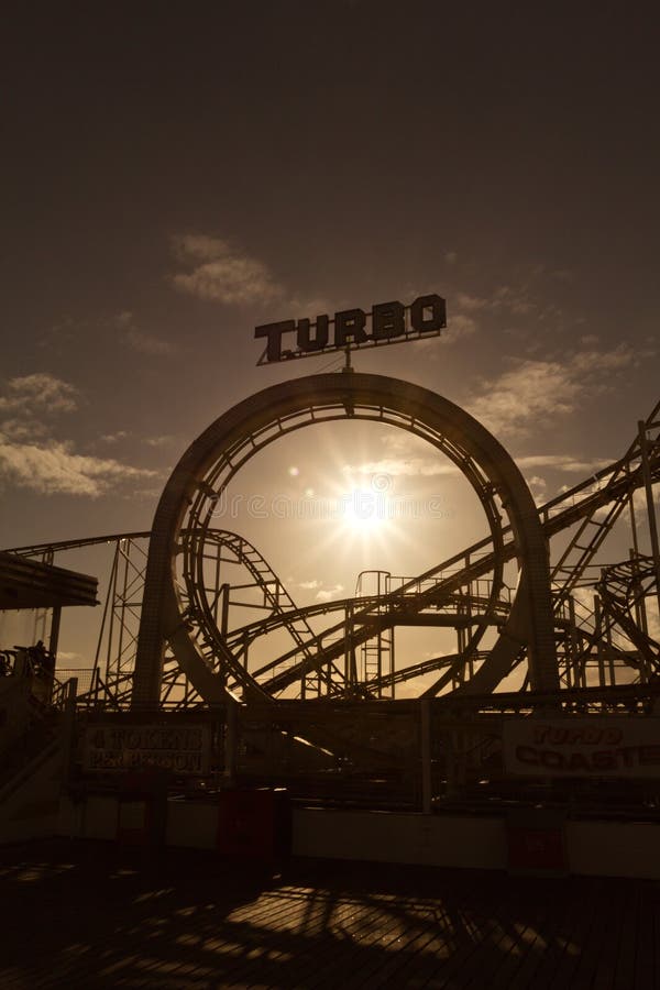 Turbo Roller Coaster Brighton Pier Stock Photos - Free & Royalty-Free ...