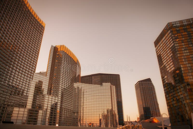 Sunset building stock photo. Image of business, construction - 58923456