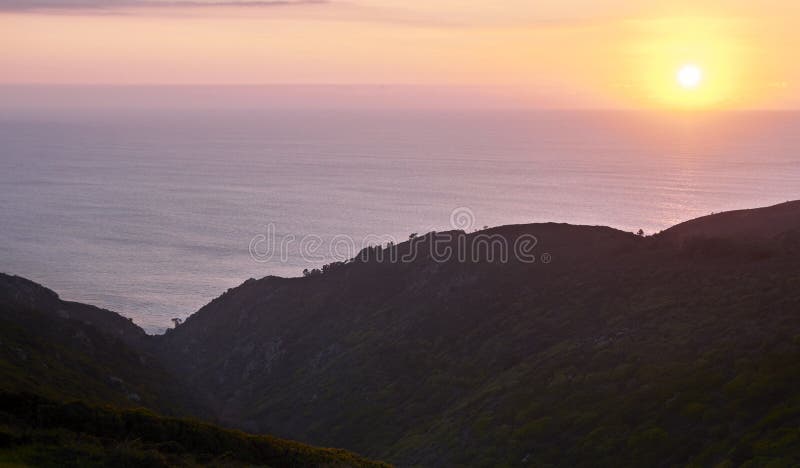 Sunset at Cabo da Roca stock photo. Image of europe, cabo - 63067462