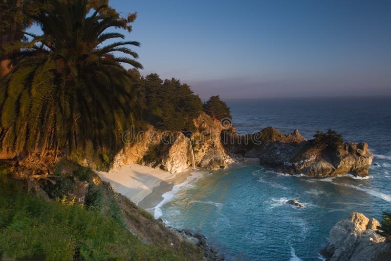 California beach sunset stock image. Image of scenic - 32475911