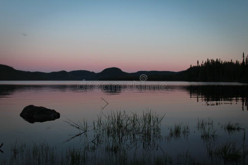 Calm lake blue sky stock image. Image of jetty, fresh - 7110207