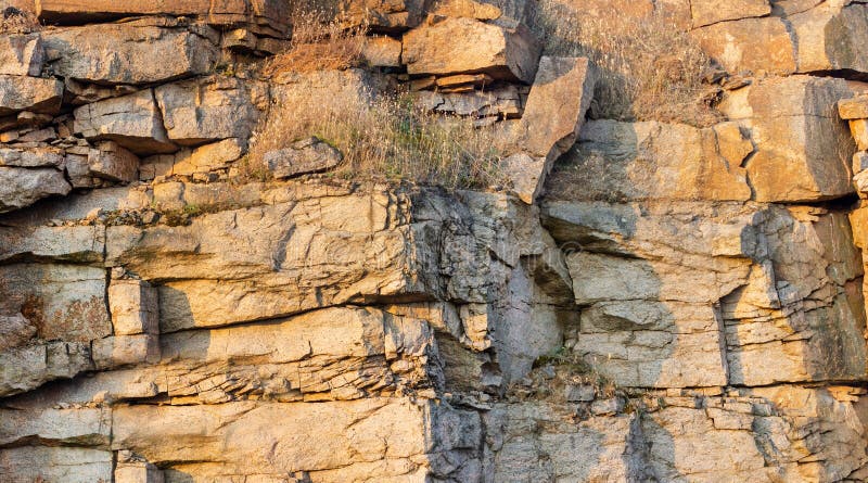 Sunset Canyon Stone or Rock Wall Texture Stock Photo - Image of place ...